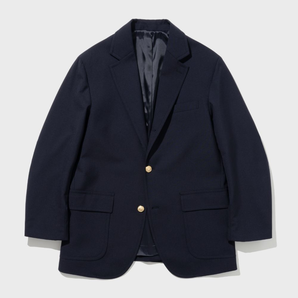 RENACTS X BROWN.OC Wool Sack Cut Blazer [Navy] - 감도 깊은 취향 셀렉트샵 29CM