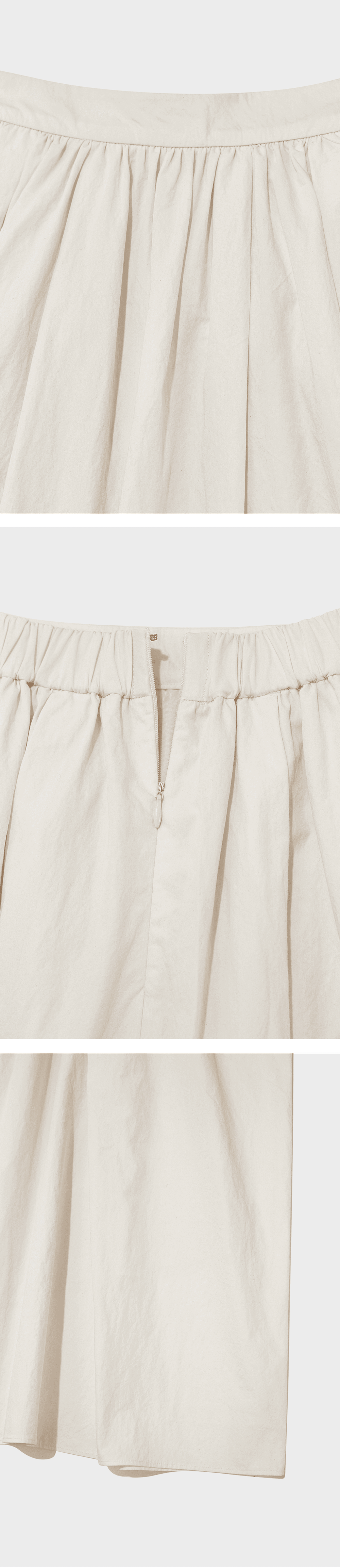 FW23 엘라Ella Gather Skirt Off-White - 감도 깊은 취향 셀렉트샵 29CM