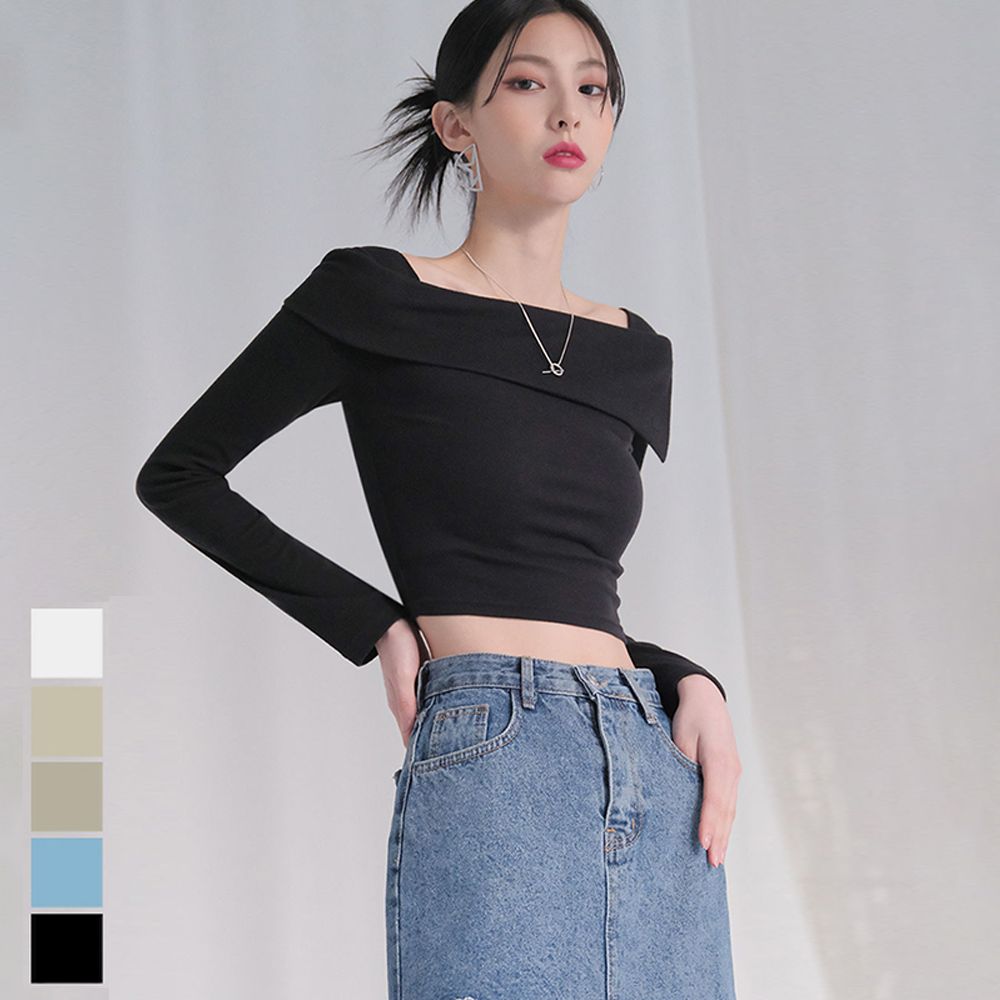Beauty shoulder t-shirt - 5COL - 감도 깊은 취향 셀렉트샵 29CM