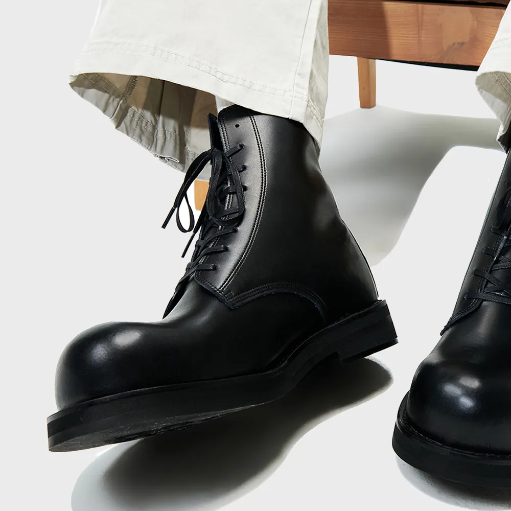 SECOND.A_V2 Balloon Toe Army Boots_2NDF3900GB - 감도 깊은 취향 셀렉트샵 29CM