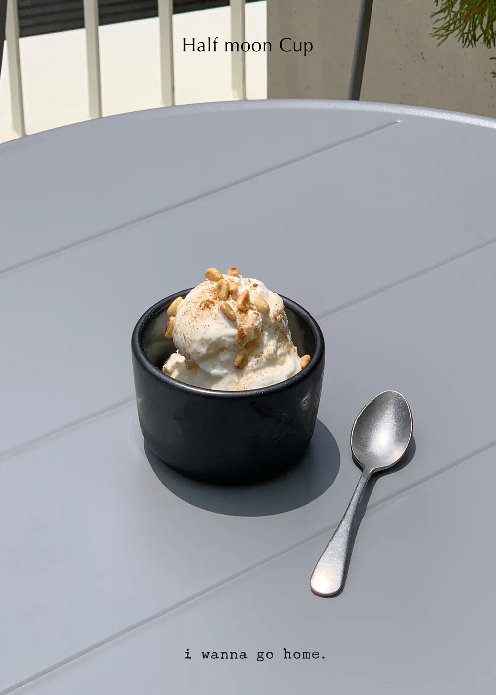 [iwgh] Half moon cup - black - 감도 깊은 취향 셀렉트샵 29CM