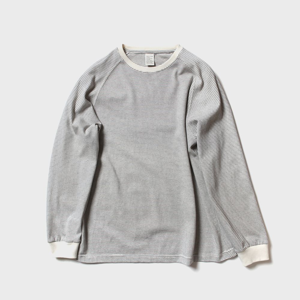 TE3-TS01 래글런 스트라이프 슬리브 - 아이보리 - 감도 깊은 취향 셀렉트샵 29CM