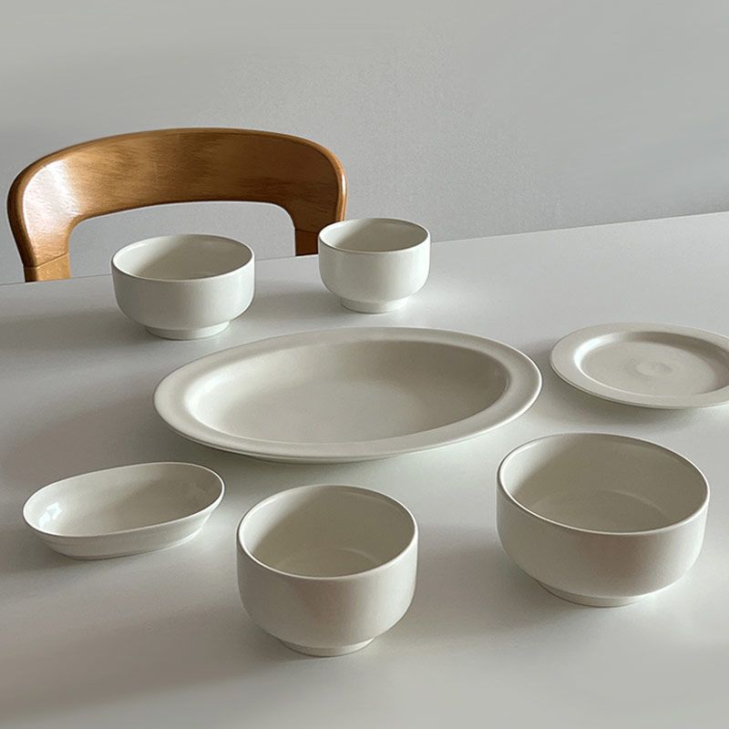 [29CM 단독][ivory magic LIM/아이보리매직림]오발 딥 플레이트 2인 한식세트 - 감도 깊은 취향 셀렉트샵 29CM