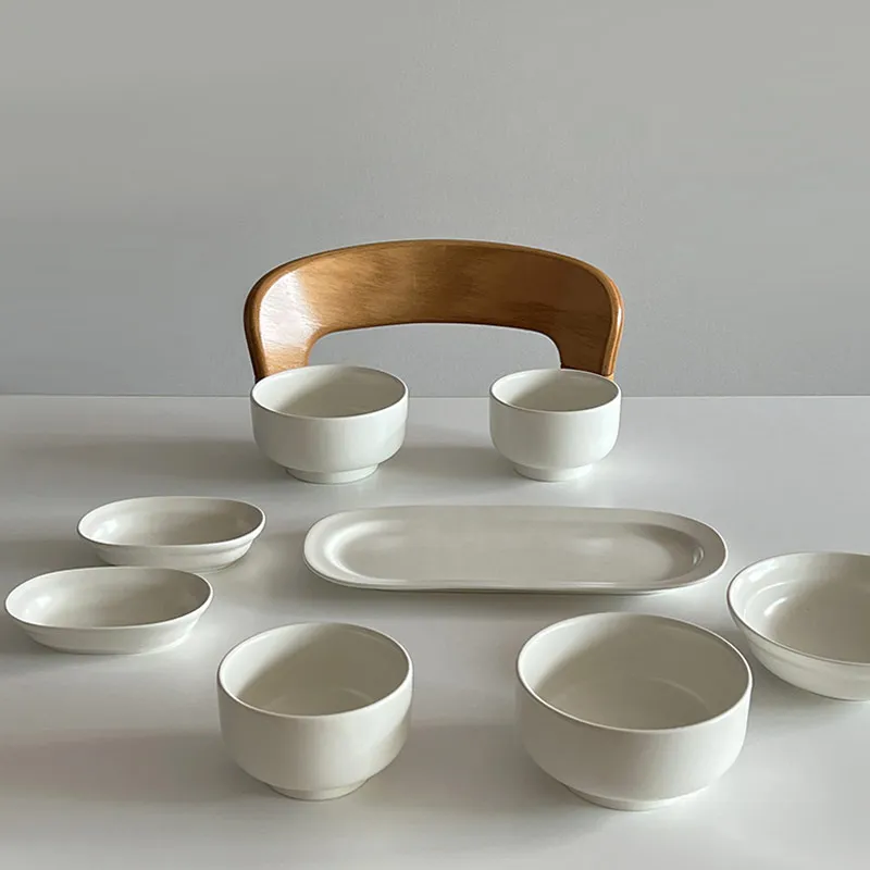 [29CM 단독][ivory magic LIM/아이보리매직림]롱 플레이트 2인 한식세트 - 감도 깊은 취향 셀렉트샵 29CM