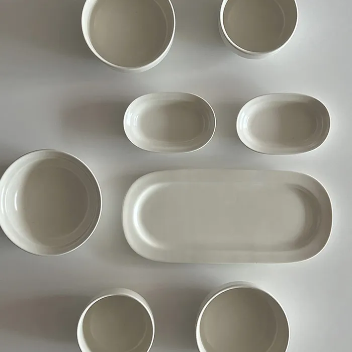 [29CM 단독][ivory magic LIM/아이보리매직림]롱 플레이트 2인 한식세트 - 감도 깊은 취향 셀렉트샵 29CM