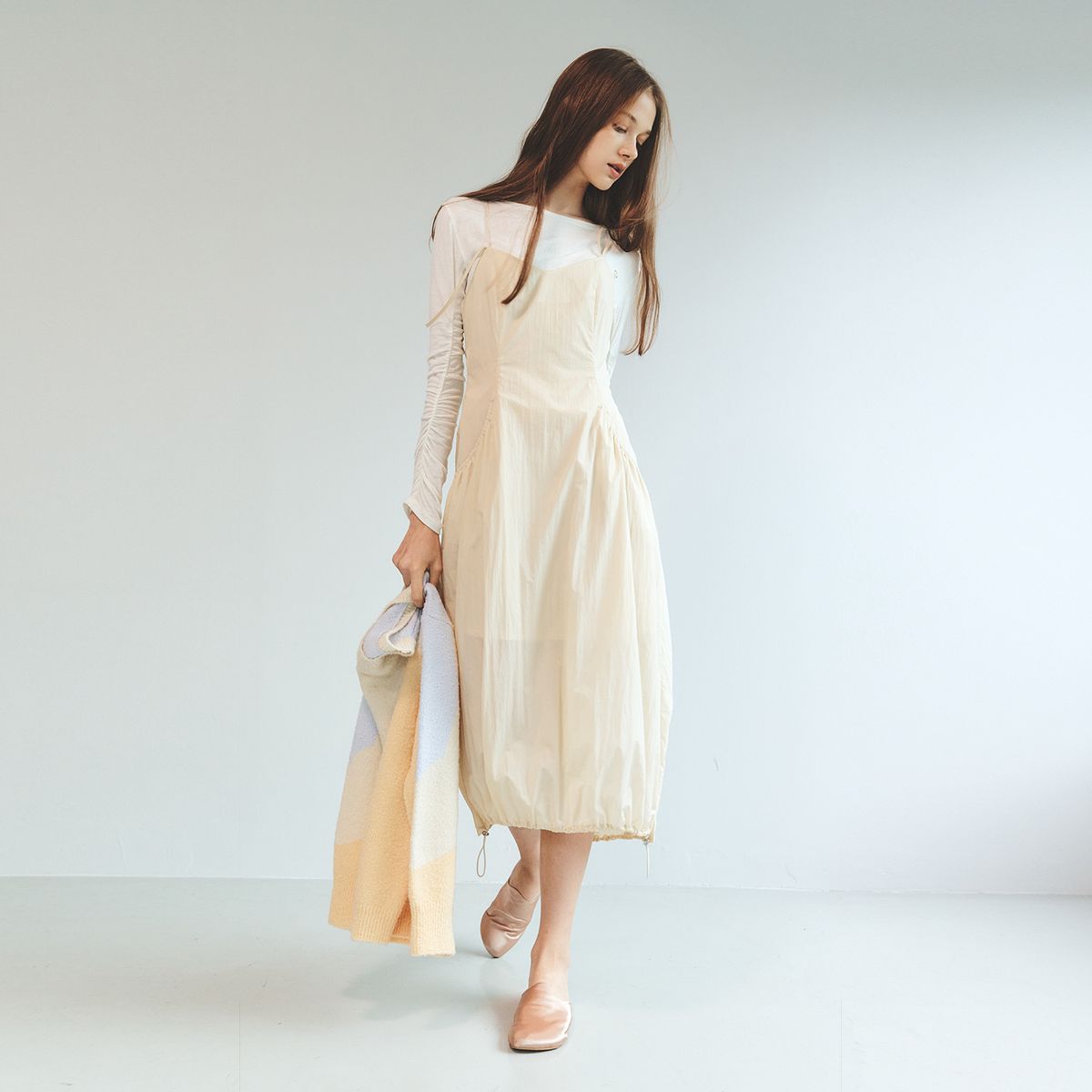 Hush String Dress_Butter Yellow - 감도 깊은 취향 셀렉트샵 29CM