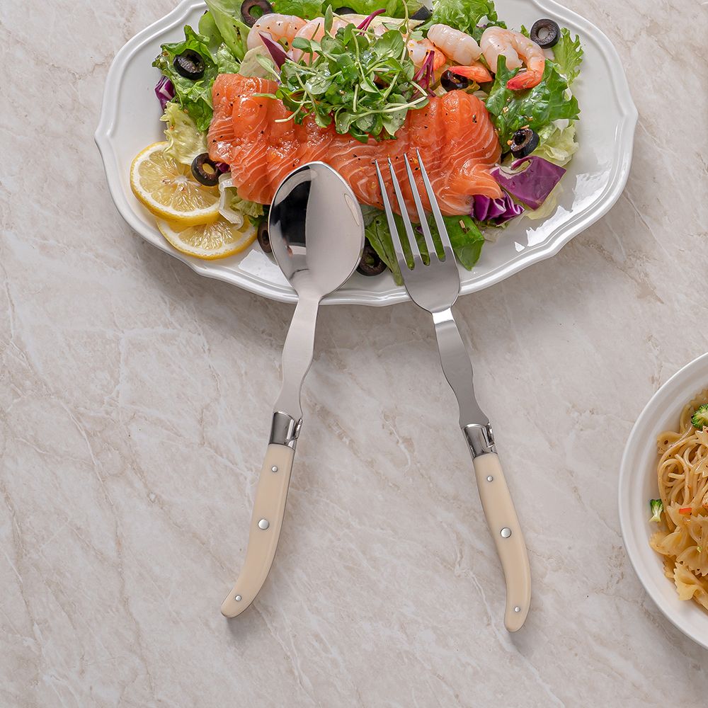 끌로드도조메 라귀올 요리 서빙스푼/포크/서빙스푼+포크+케이스3p set 택1 (아이보리) - 감도 깊은 취향 셀렉트샵 29CM