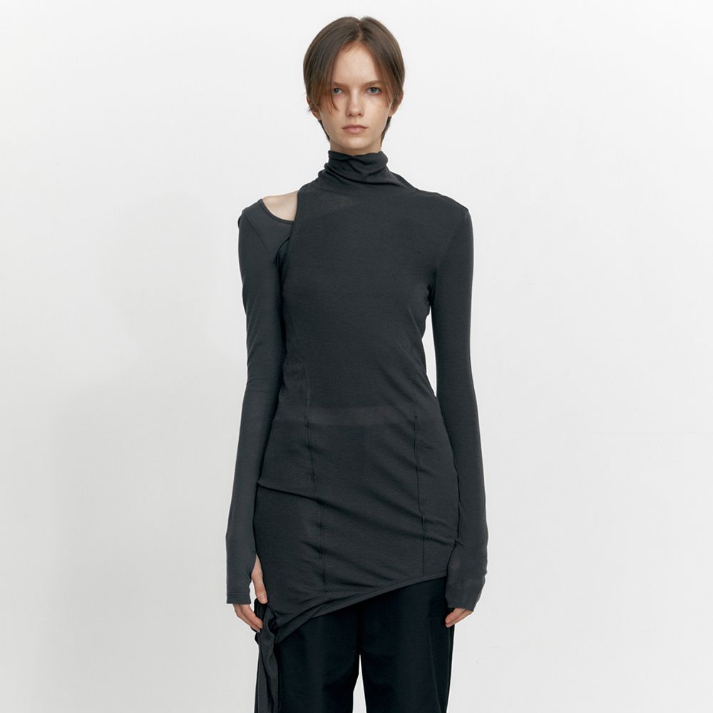 CUTTING POLAR TOP, CHARCOAL - 감도 깊은 취향 셀렉트샵 29CM