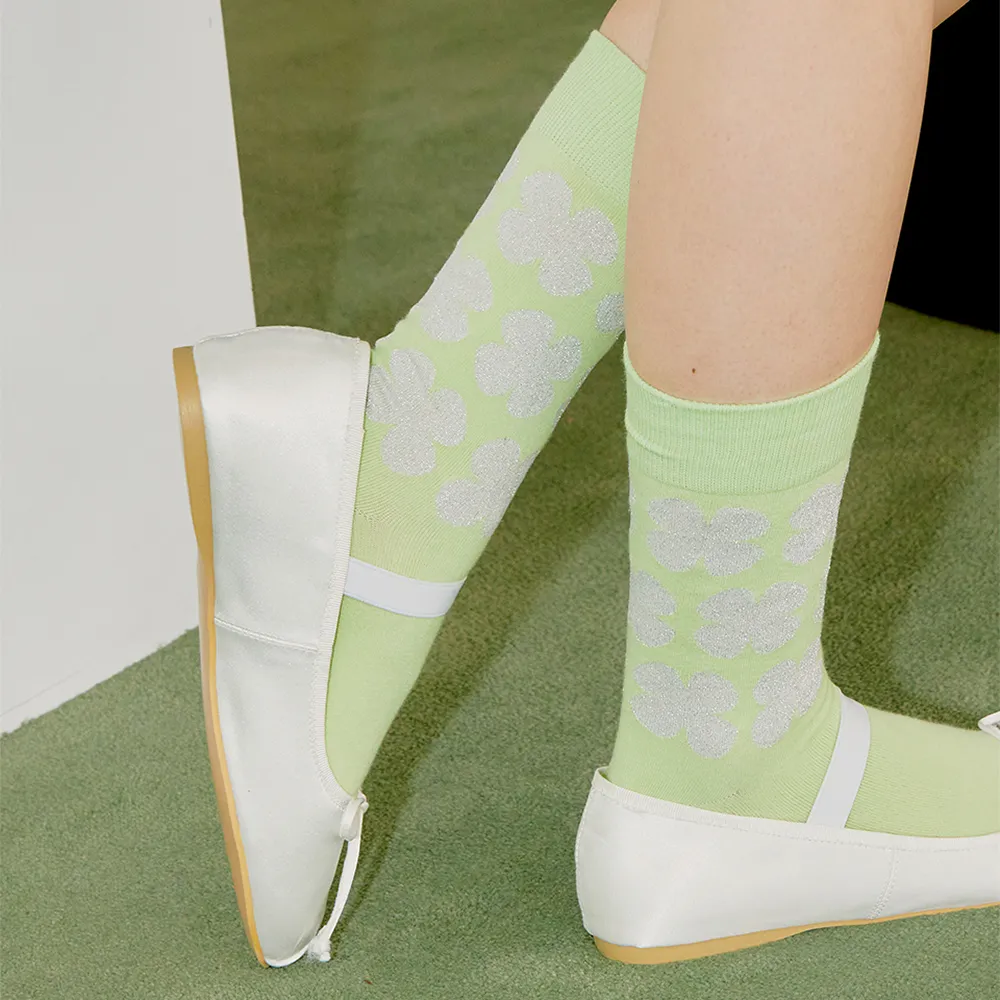 glitter clover LIME&SILVER - 감도 깊은 취향 셀렉트샵 29CM