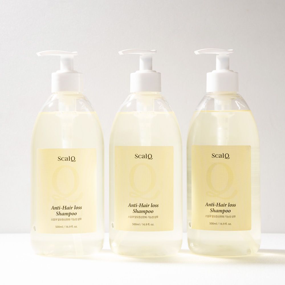 [3+1 여름 샴푸]탈모 기능성 쿨 샴푸 500ml 총 4개 - 감도 깊은 취향 셀렉트샵 29CM