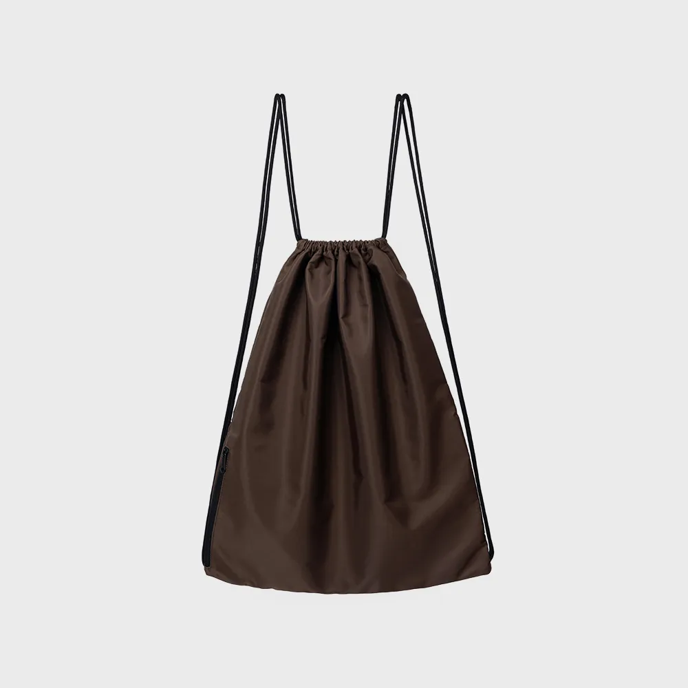 WATERLOO DRAWSTRING BAG (BROWN) - 감도 깊은 취향 셀렉트샵 29CM