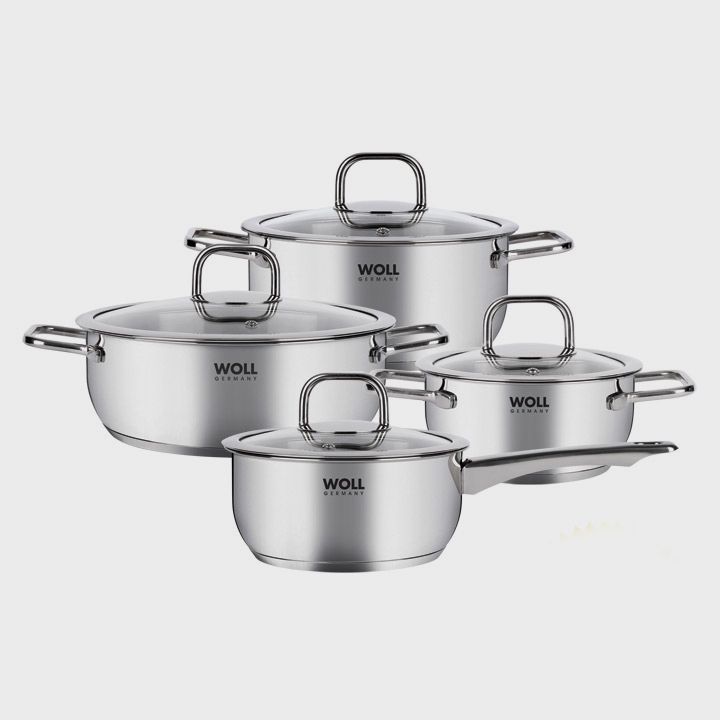 [WOLL] 다이아몬드 쿡 냄비 4종 세트(18편수+16+20양수+24전골) - 감도 깊은 취향 셀렉트샵 29CM