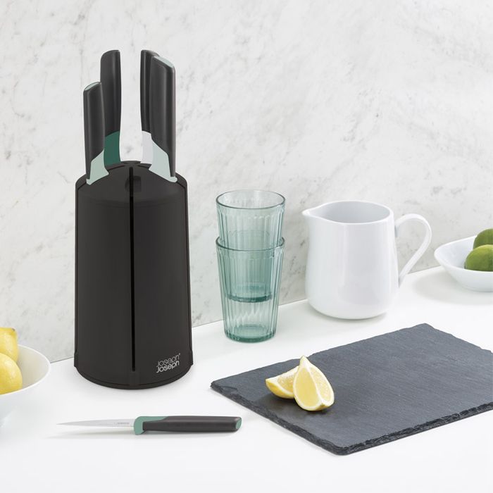 [조셉조셉] 엘리베이트 뉴 나이프 5p 블록세트 세이지에디션 - 감도 깊은 취향 셀렉트샵 29CM