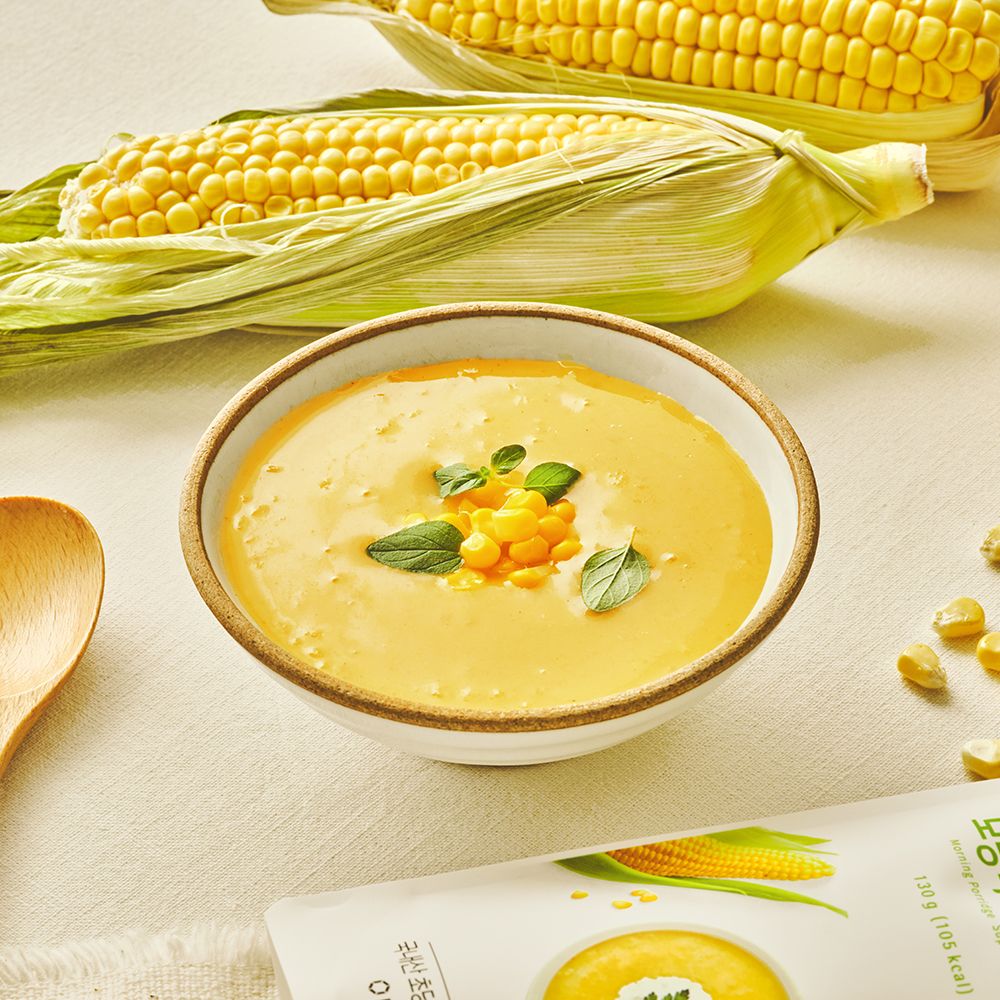 모닝죽 초당옥수수 1박스(130g x 7팩) - 감도 깊은 취향 셀렉트샵 29CM