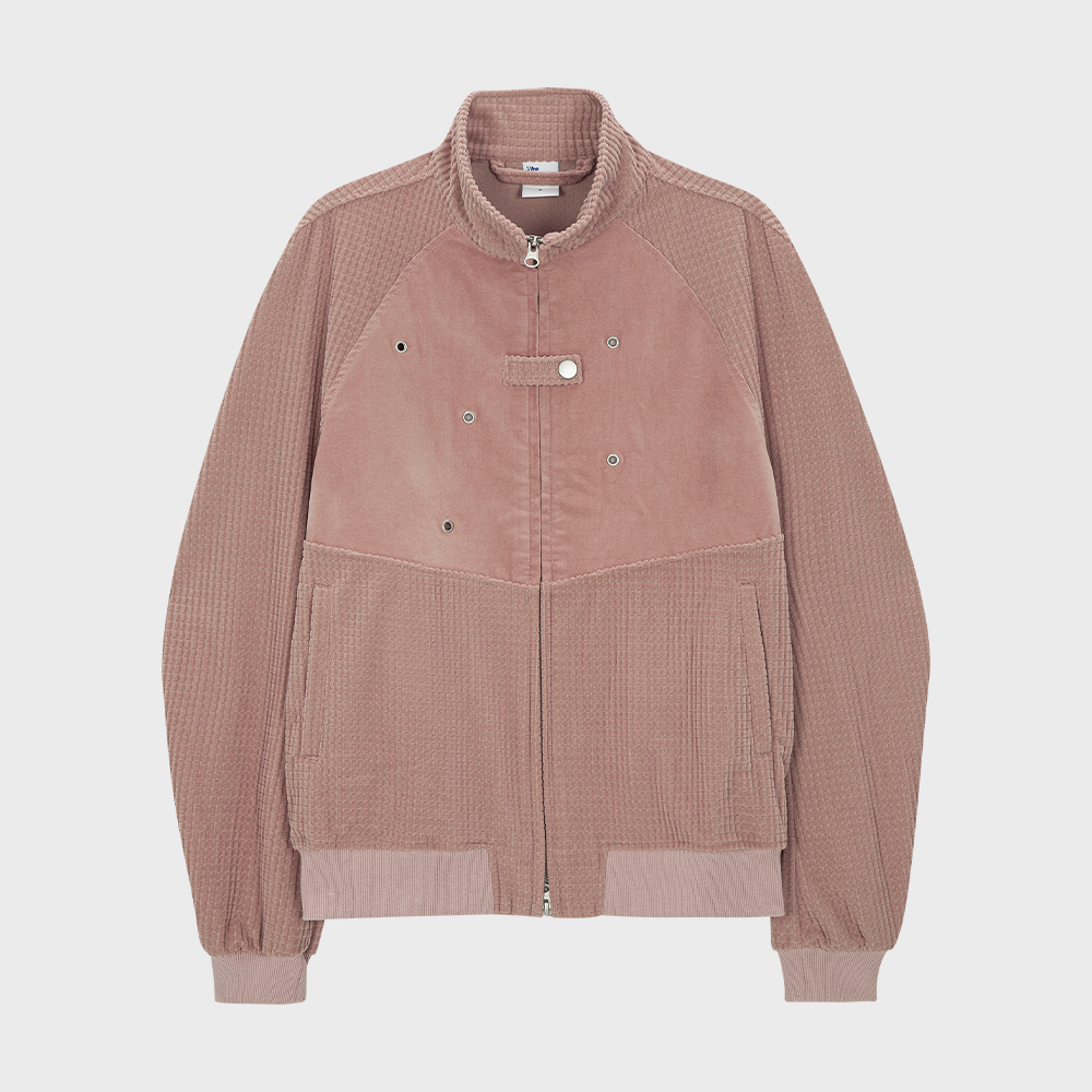 TCM waffle bomber jacket (pink) - 감도 깊은 취향 셀렉트샵 29CM