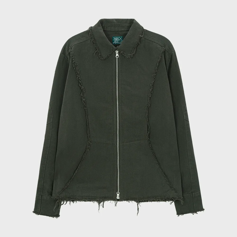 TCM cut out trucker jacket (khaki) - 감도 깊은 취향 셀렉트샵 29CM