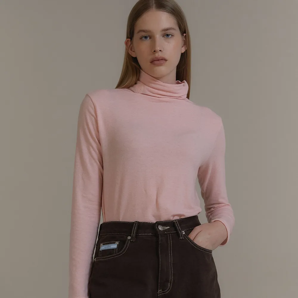 ANC CLASSIC TURTLENECK TOP_PINK - 감도 깊은 취향 셀렉트샵 29CM