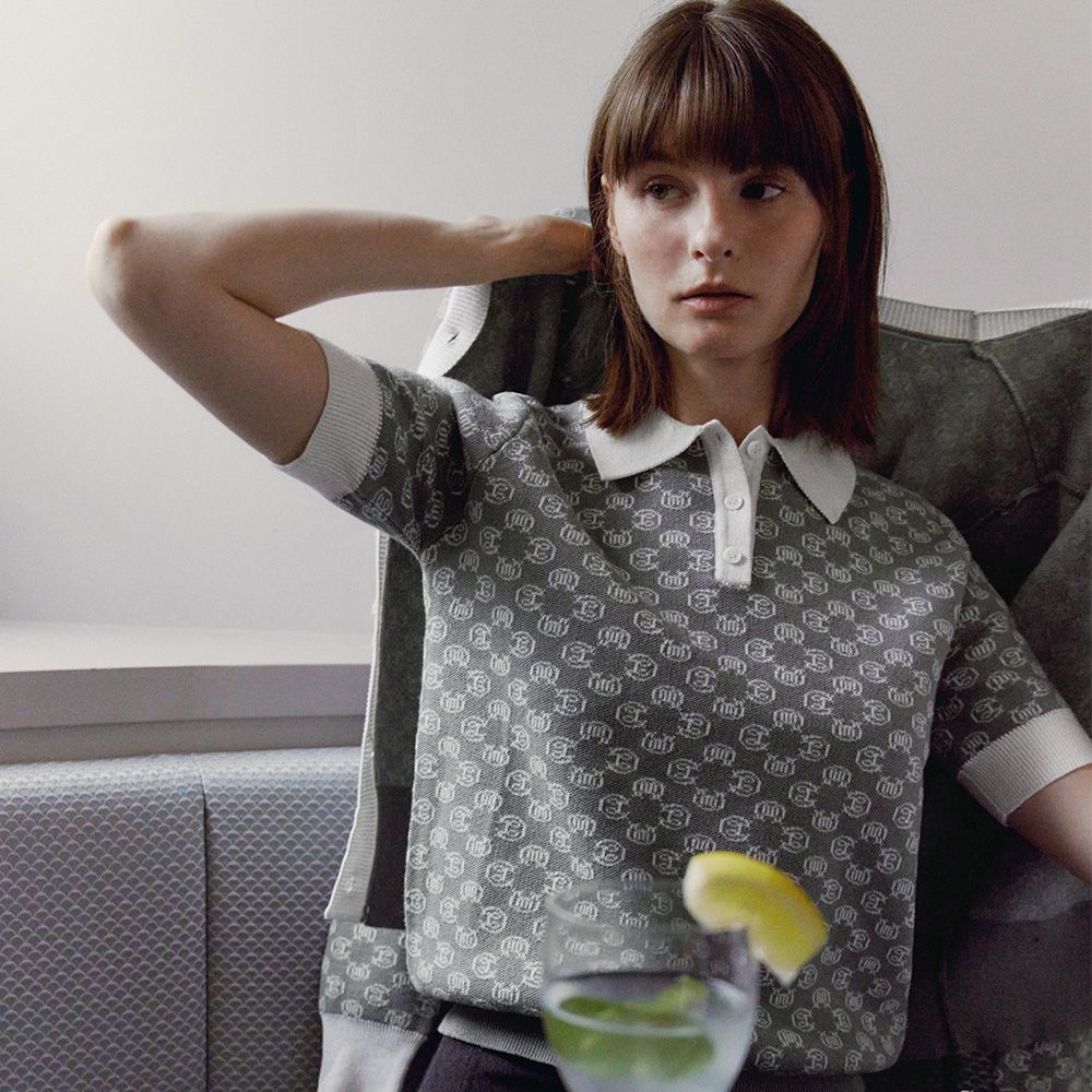 [23FW] 로고플레이 버튼 코튼 풀오버(MADCKN02M8) - 감도 깊은 취향 셀렉트샵 29CM