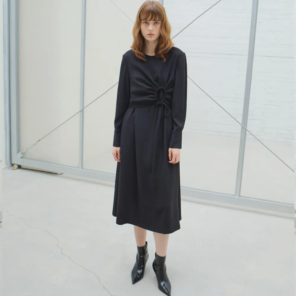 LAYERED STRING DRESS / BLACK - 감도 깊은 취향 셀렉트샵 29CM