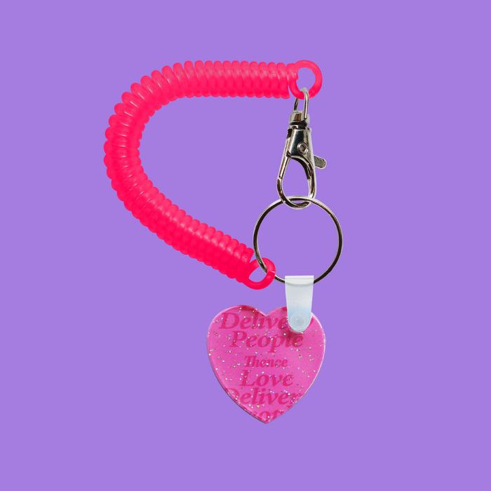 GLITTER KEY HOLDER_PINK - 감도 깊은 취향 셀렉트샵 29CM