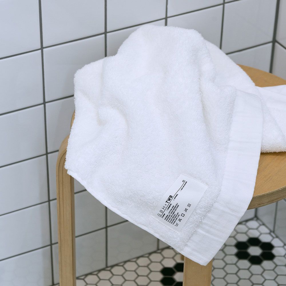 GBH X TWB PREMIUM TOWEL 3EA SET (WHITE) 페이스타월 - 감도 깊은 취향 셀렉트샵 29CM