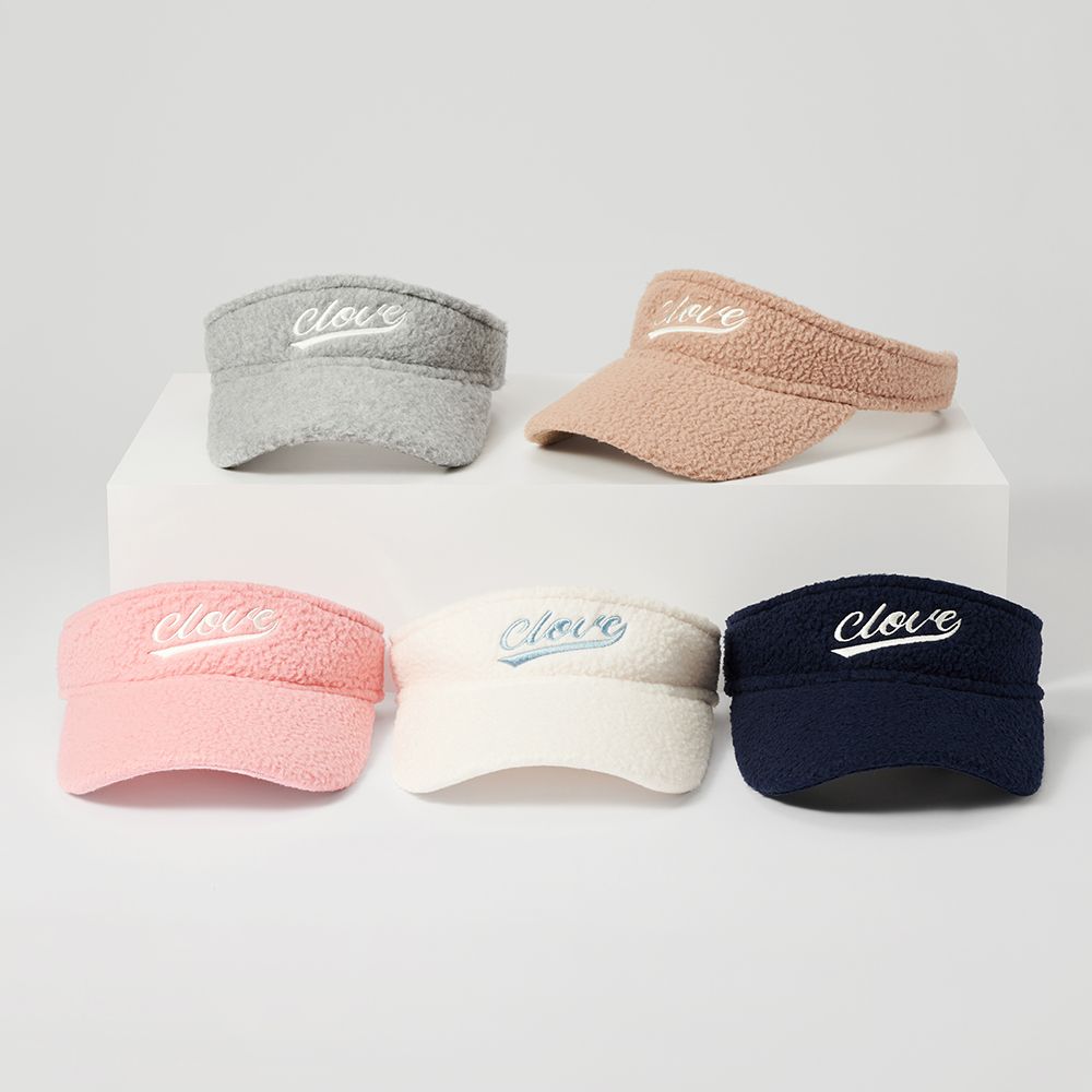[23FW clove] Boa Fleece Sun Visor (5color) - 감도 깊은 취향 셀렉트샵 29CM