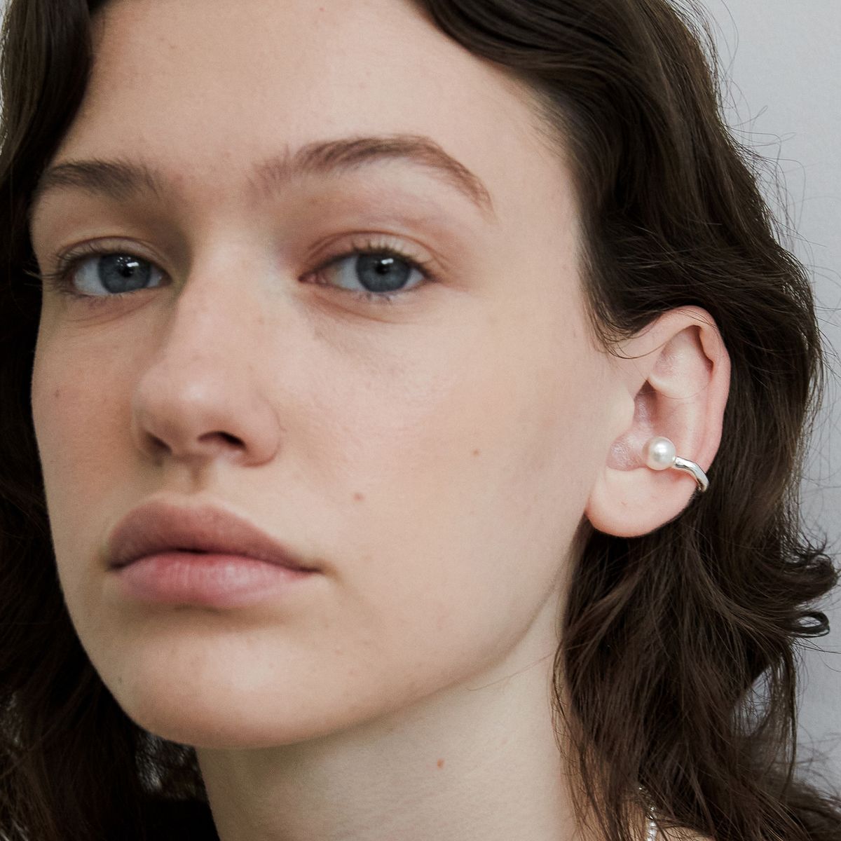 bumpy pearl earcuff - silver - 감도 깊은 취향 셀렉트샵 29CM