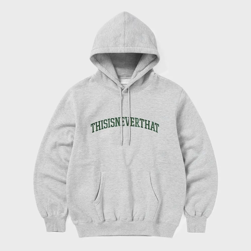 (FW23) Arch-Logo Hoodie Heather Grey - 감도 깊은 취향 셀렉트샵 29CM