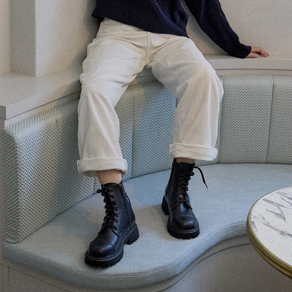 나디아 레이스업 워커 부츠_B1517 - 감도 깊은 취향 셀렉트샵 29CM