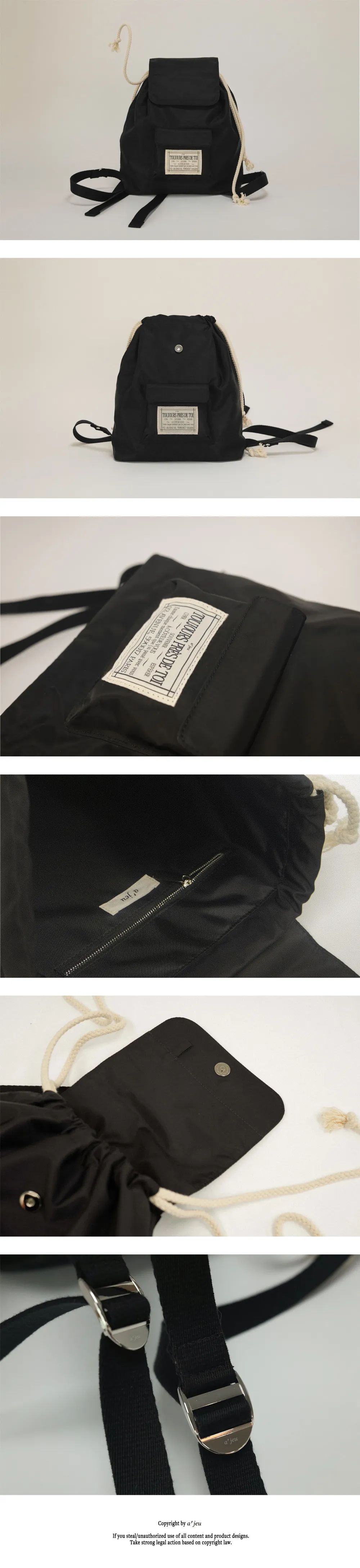 BOVOOTE BACKPACK (black) - 감도 깊은 취향 셀렉트샵 29CM