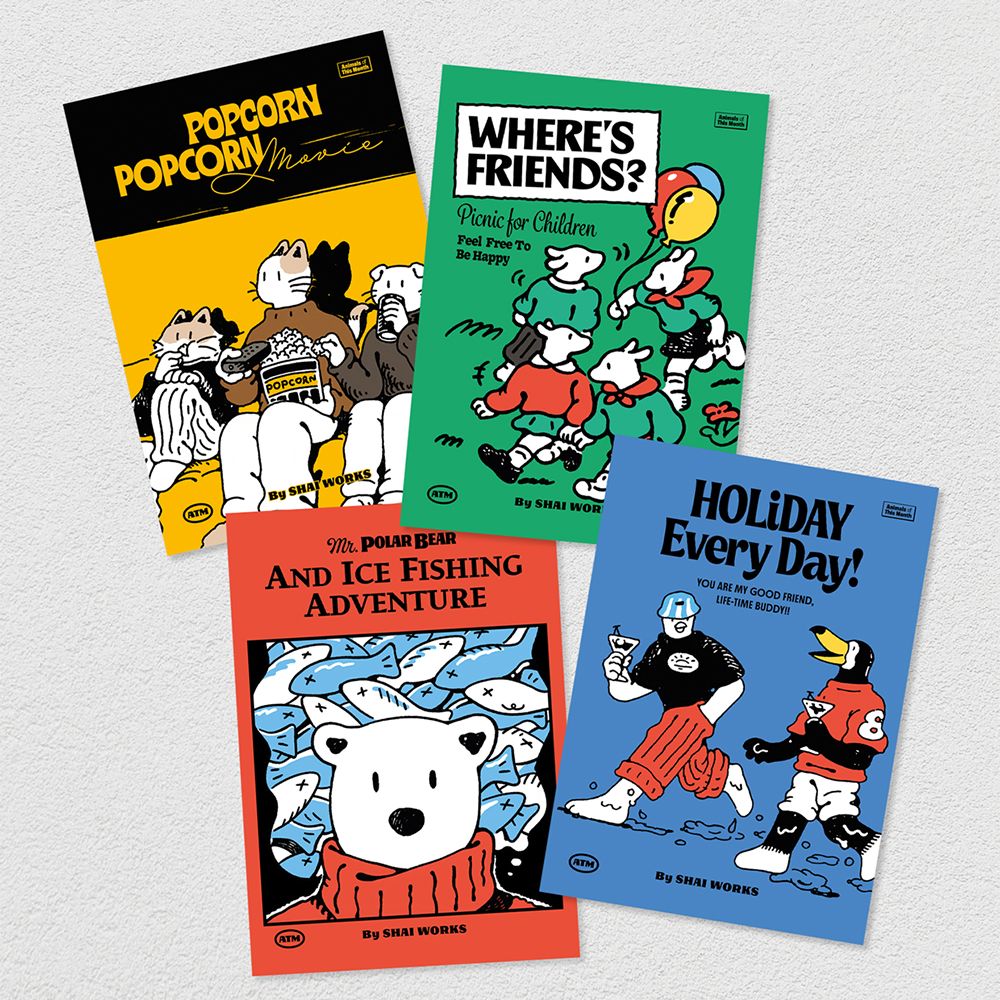 A.T.M Drawing A4 Poster - 감도 깊은 취향 셀렉트샵 29CM