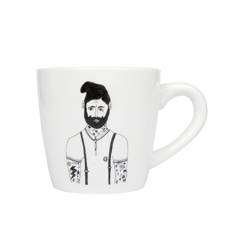 [HELEN B] MUG CUP TATTOO MAN - 감도 깊은 취향 셀렉트샵 29CM