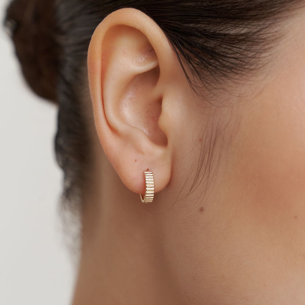 14K 가로 라인 원터치 E - 감도 깊은 취향 셀렉트샵 29CM