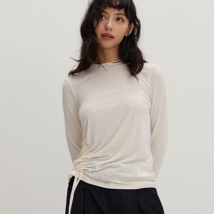 Side String T/Shirts Ivory - 감도 깊은 취향 셀렉트샵 29CM