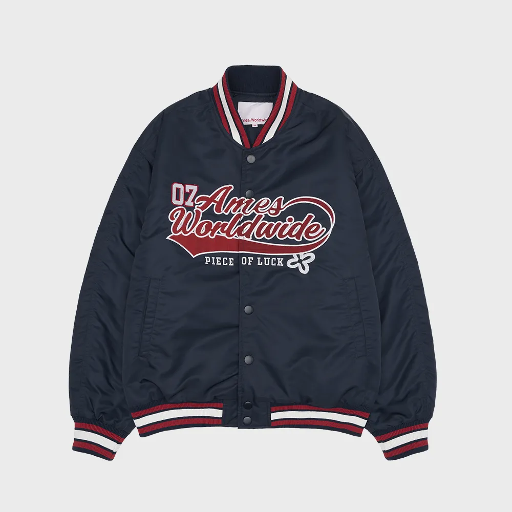 NYLON STADIUM JACKET NAVY (AM2DFUJ240A) - 감도 깊은 취향 셀렉트샵 29CM