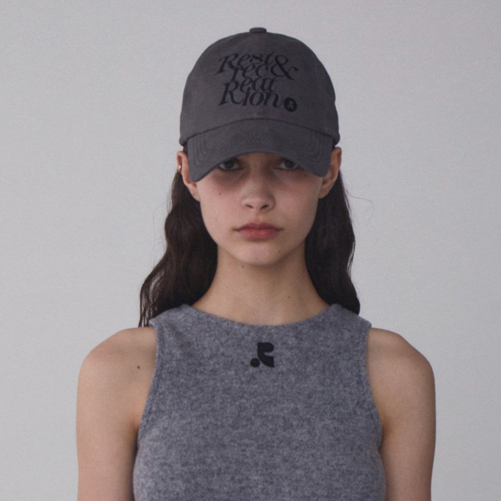 RR STITCH BALL CAP (CHARCOAL) - 감도 깊은 취향 셀렉트샵 29CM