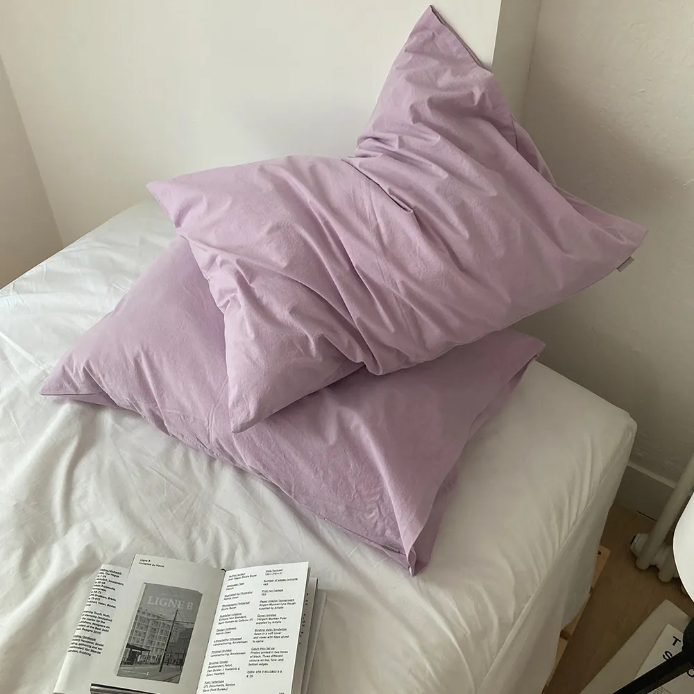 Ours lilac pillow cover 50x70 - 감도 깊은 취향 셀렉트샵 29CM