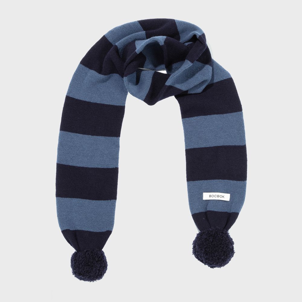 POM-POM MUFFLER (NAVY) - 감도 깊은 취향 셀렉트샵 29CM