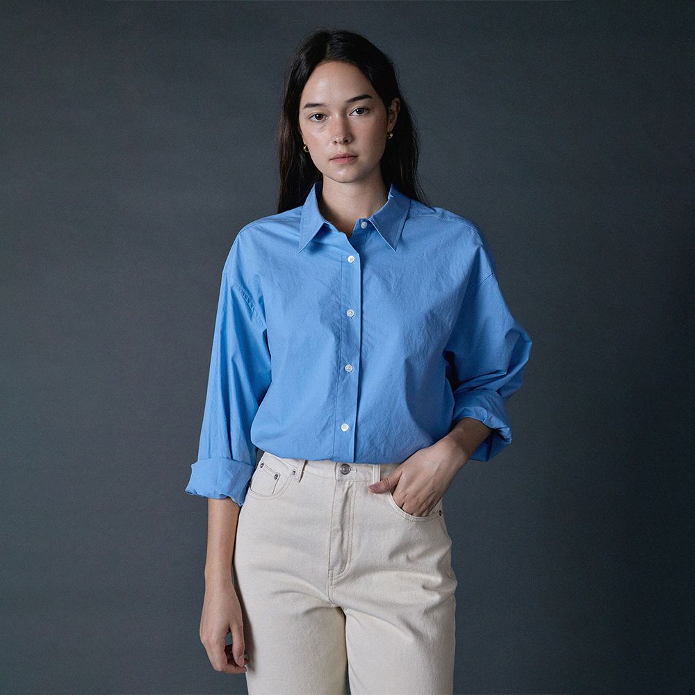 classic cotton shirts (blue) - 감도 깊은 취향 셀렉트샵 29CM