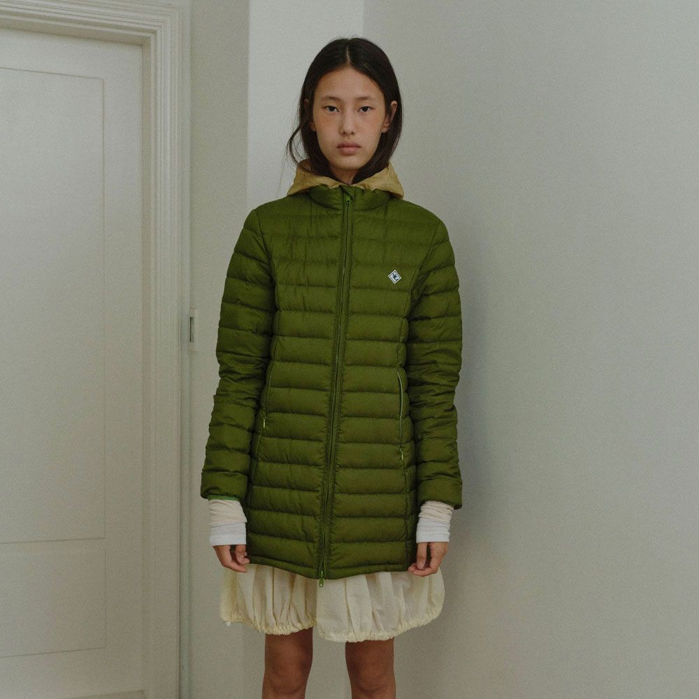 [단독]A-line lightweight padded jumper _ Khaki - 감도 깊은 취향 셀렉트샵 29CM