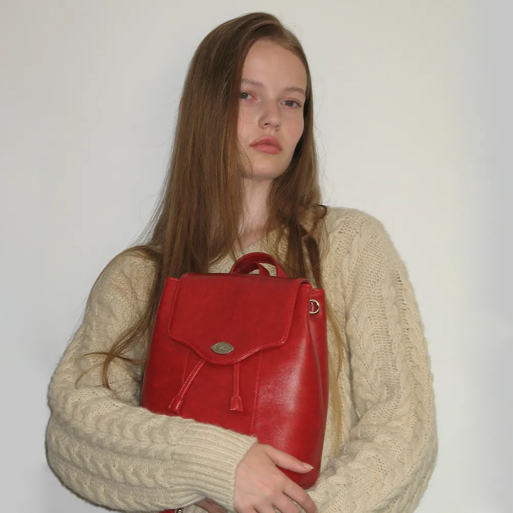 fle backpack - vintage red - 감도 깊은 취향 셀렉트샵 29CM
