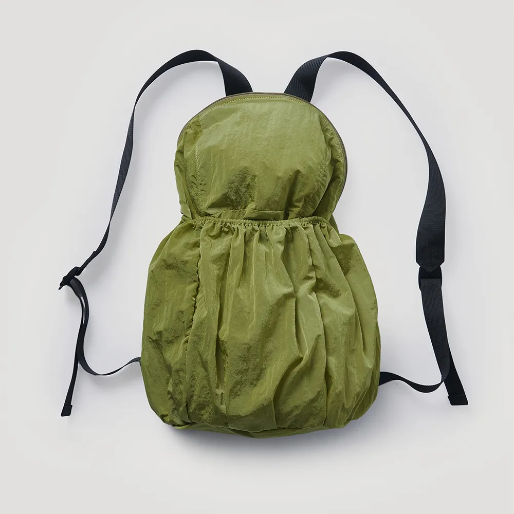 SHIRRING BACKPACK OLIVE - 감도 깊은 취향 셀렉트샵 29CM