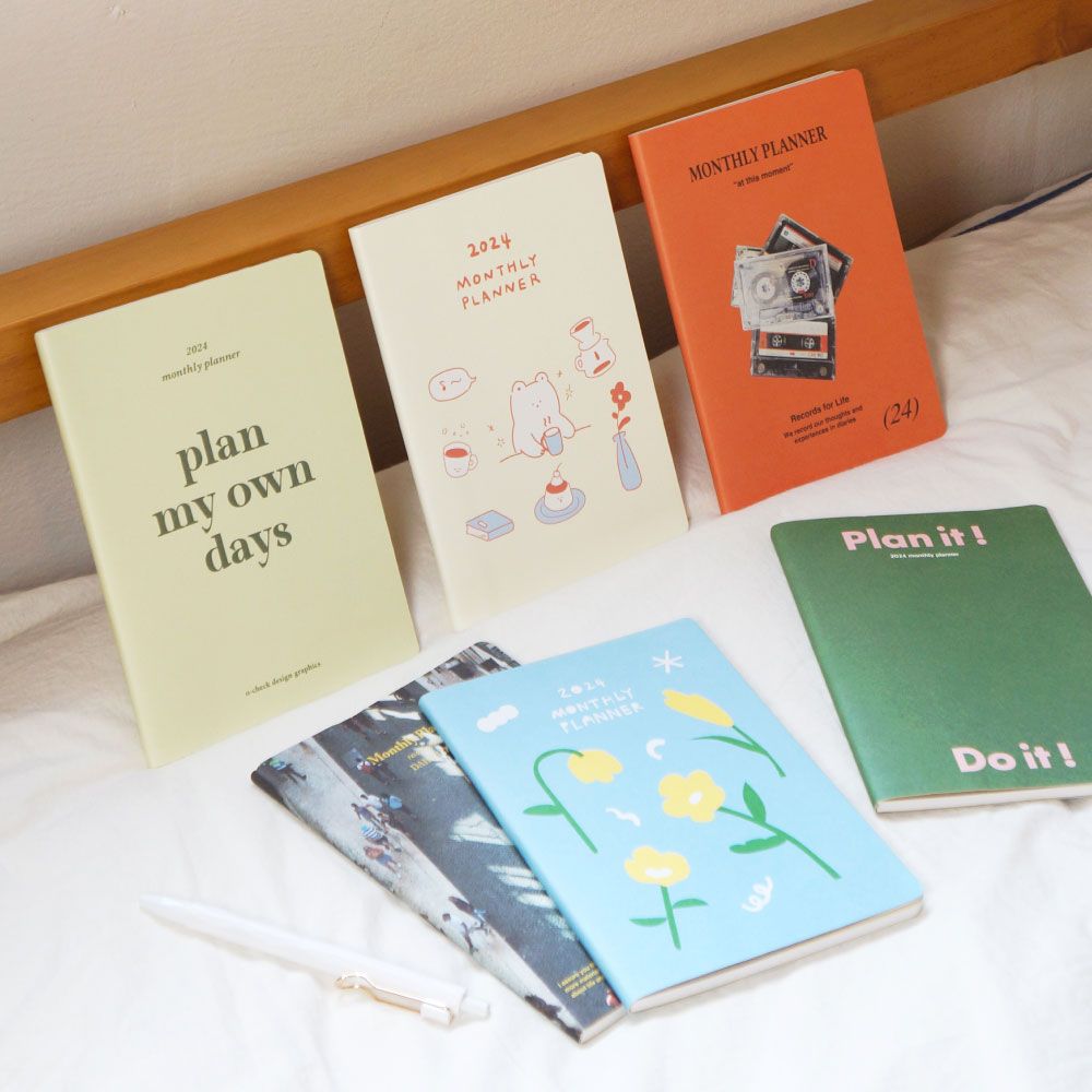 오첵 2024 날짜형 먼슬리플래너 B6 - 감도 깊은 취향 셀렉트샵 29CM