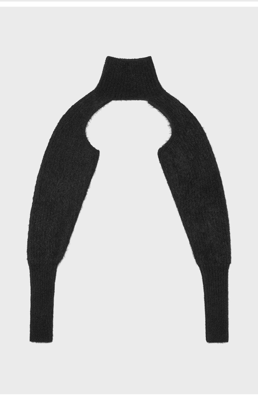 ALPACA TURTLE SHRUG (BLACK) - 감도 깊은 취향 셀렉트샵 29CM