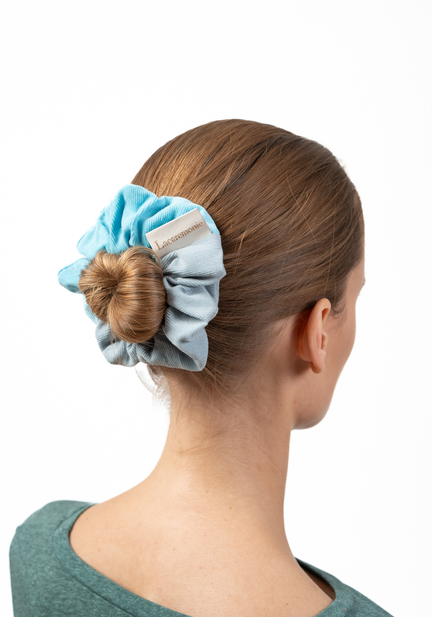 DONUT SCRUNCHIE - GRAY&BLUE - 감도 깊은 취향 셀렉트샵 29CM