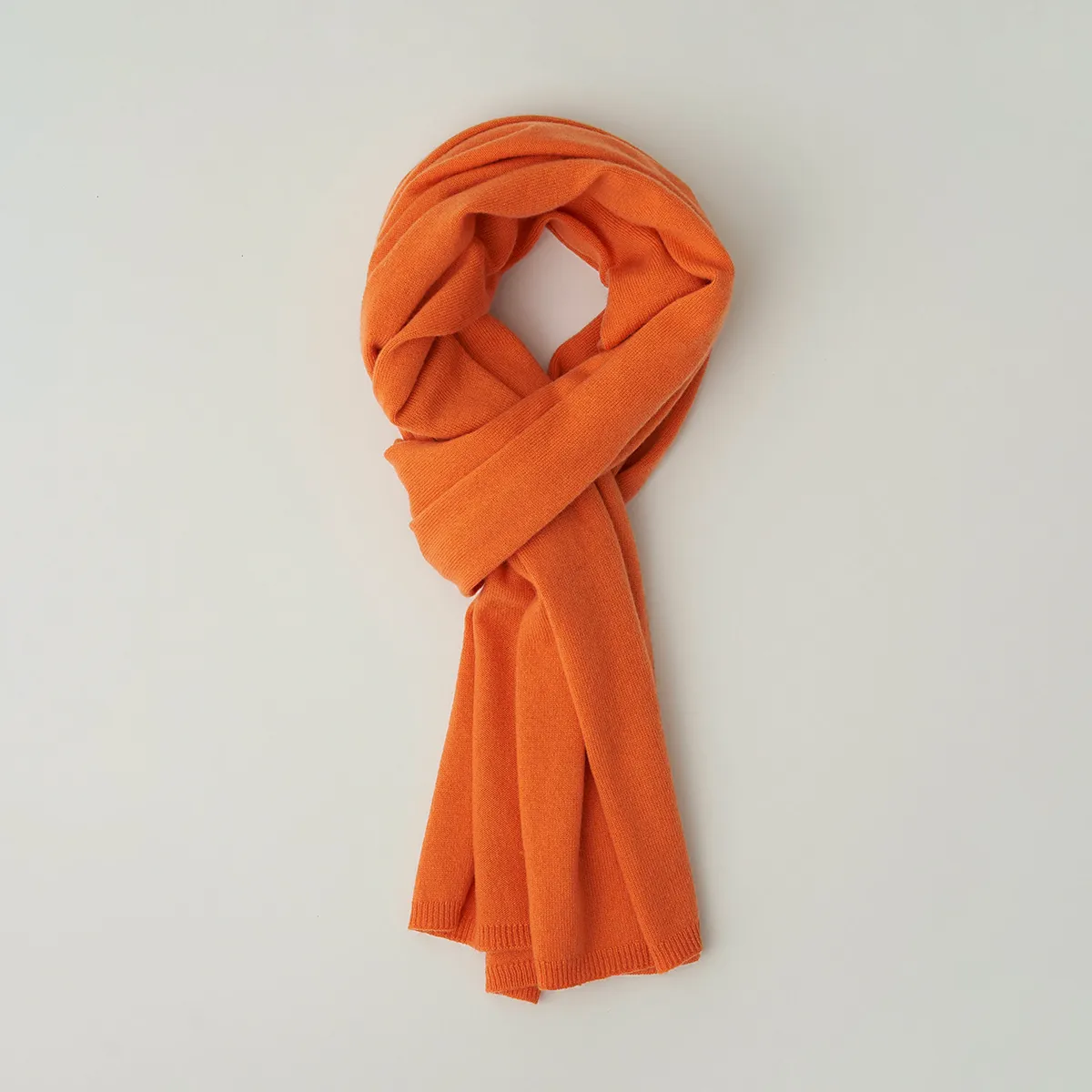 Leau cashmere muffler_orange - 감도 깊은 취향 셀렉트샵 29CM