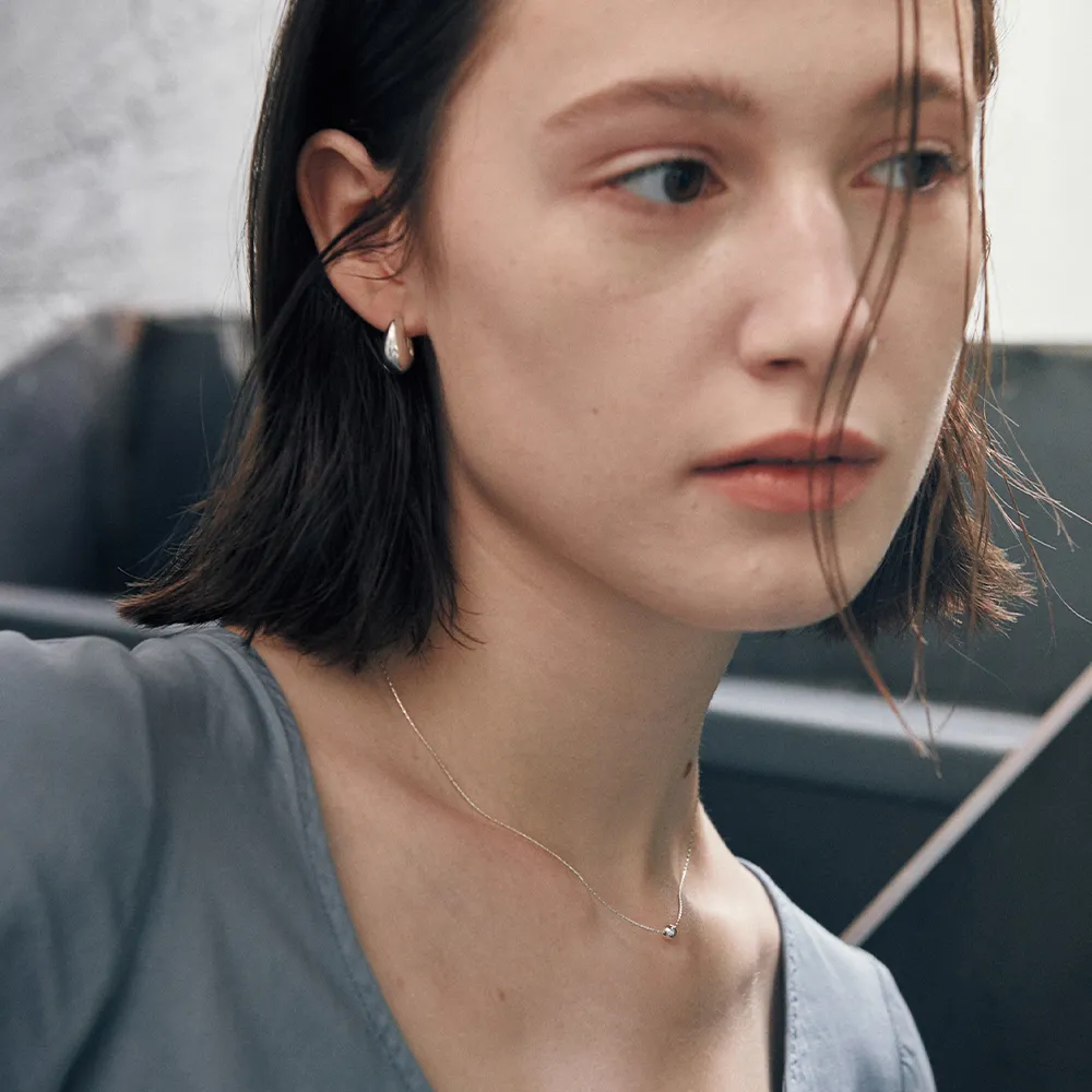 [925 silver] Deux.silver.150 / pooh earring (silver) - 감도 깊은 취향 셀렉트샵 29CM