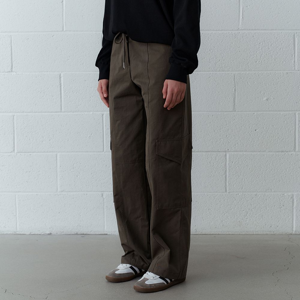 Cargo string wide pants_2colors - 감도 깊은 취향 셀렉트샵 29CM