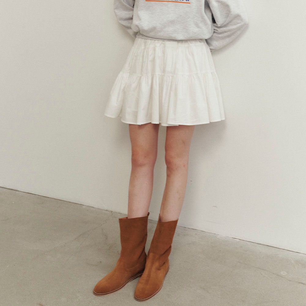 [29cm단독]SHIRRING BANDING SKIRT - IVORY - 감도 깊은 취향 셀렉트샵 29CM
