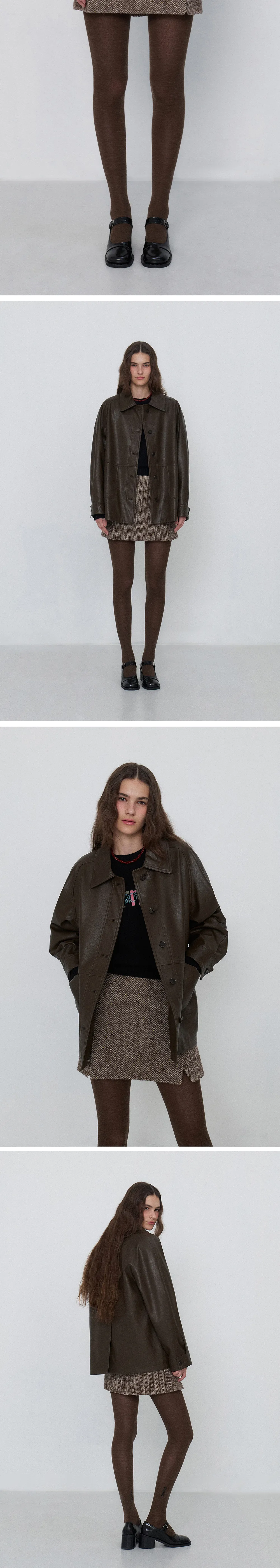 23FW TOV SKIRT (BROWN) - 감도 깊은 취향 셀렉트샵 29CM